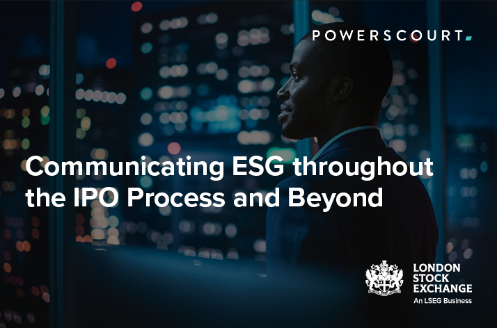 Communicating ESG throughout the IPO Process and Beyond | Issuer Services | LSEG